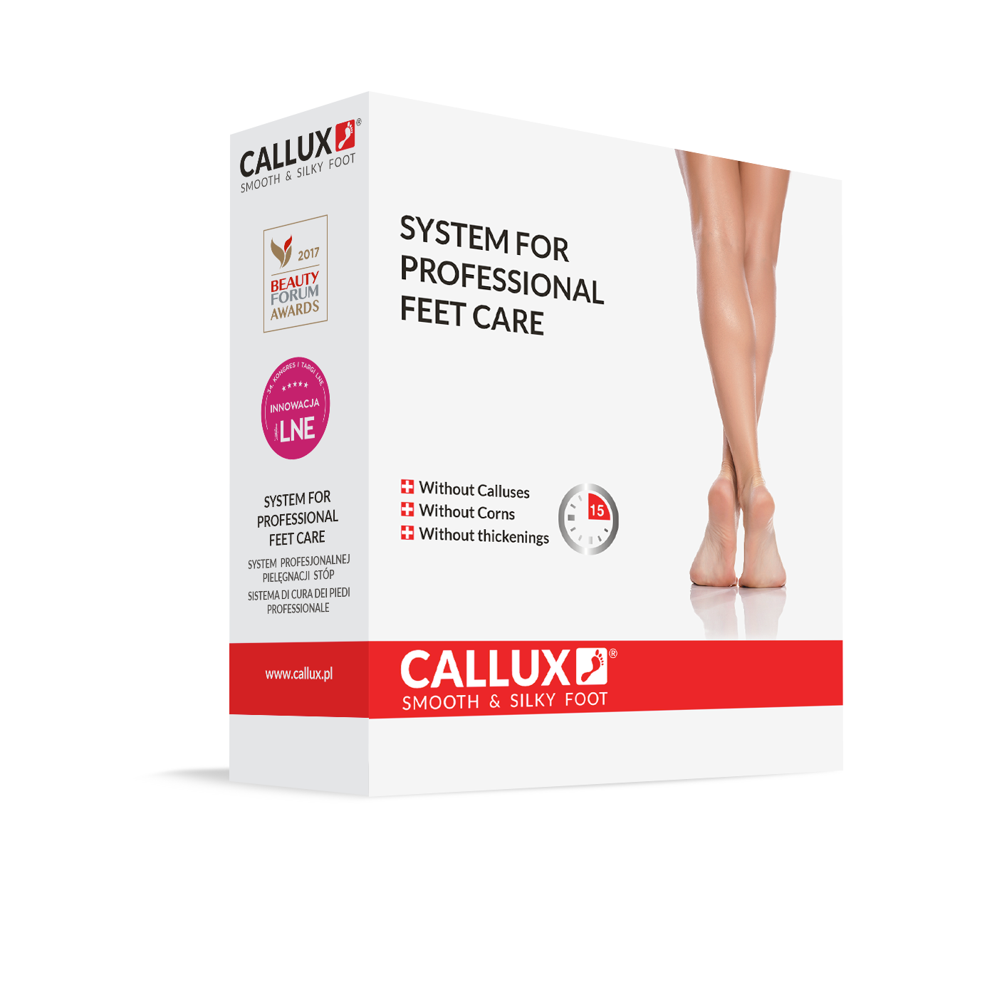 CALLUX PRO - SMOOTH & SILKY FEET